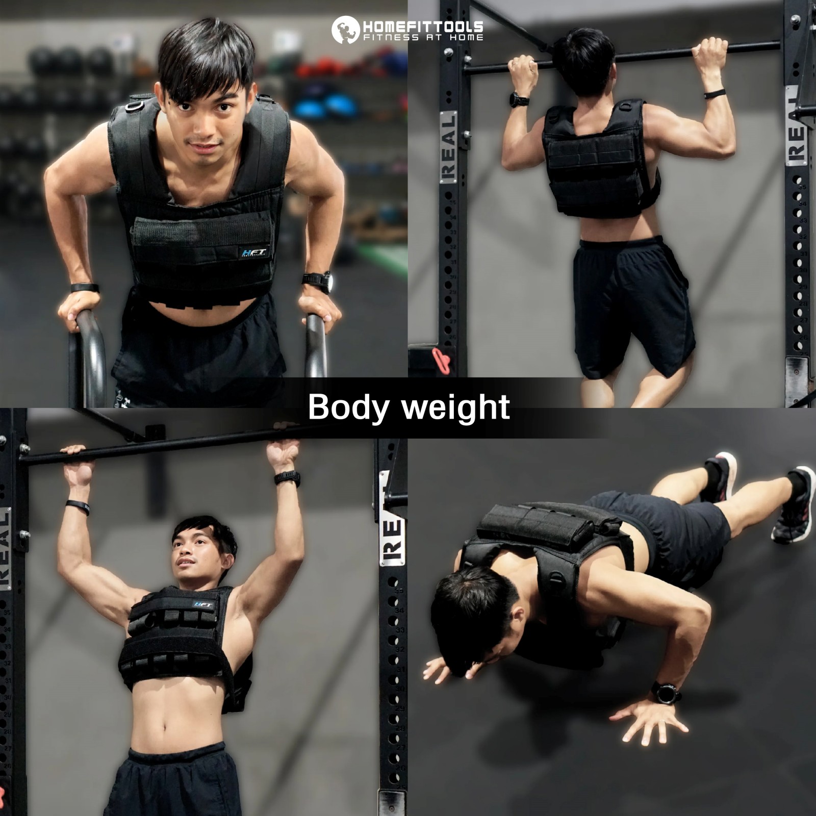 เสื้อถ่วงน้ำหนัก Calisthenic Homefittools HFT รุ่น 30kg